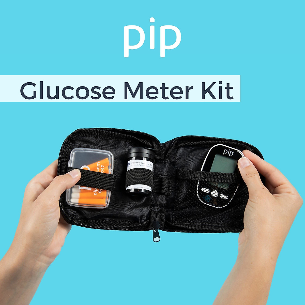 Pip Complete Kit | 1 Meter, 50 Test Strips, 50 Lancets