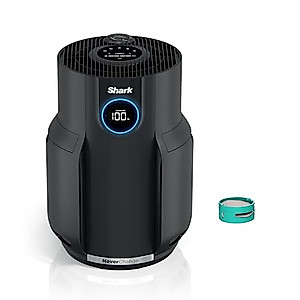 Shark Air Purifiers for Home Large Room with NeverChange Air Filter, 5 Year HEPA Filter, Covers 650 Sq. ft, Odor Neutralizer and Clean Sense Technology, Removes 99.98% of Dust & Allergens, HP152