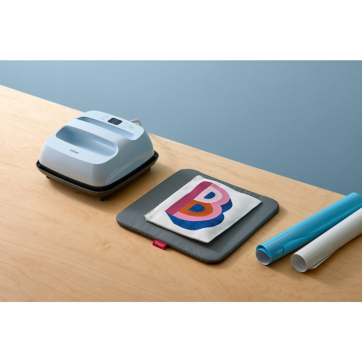 Cricut EasyPress Mat (12" x 12"), Protective Resistant Mat for Heat Press Machines, HTV and Iron On Projects, Heat Press Mat, Compatible with EasyPress 2 Machine, Gray