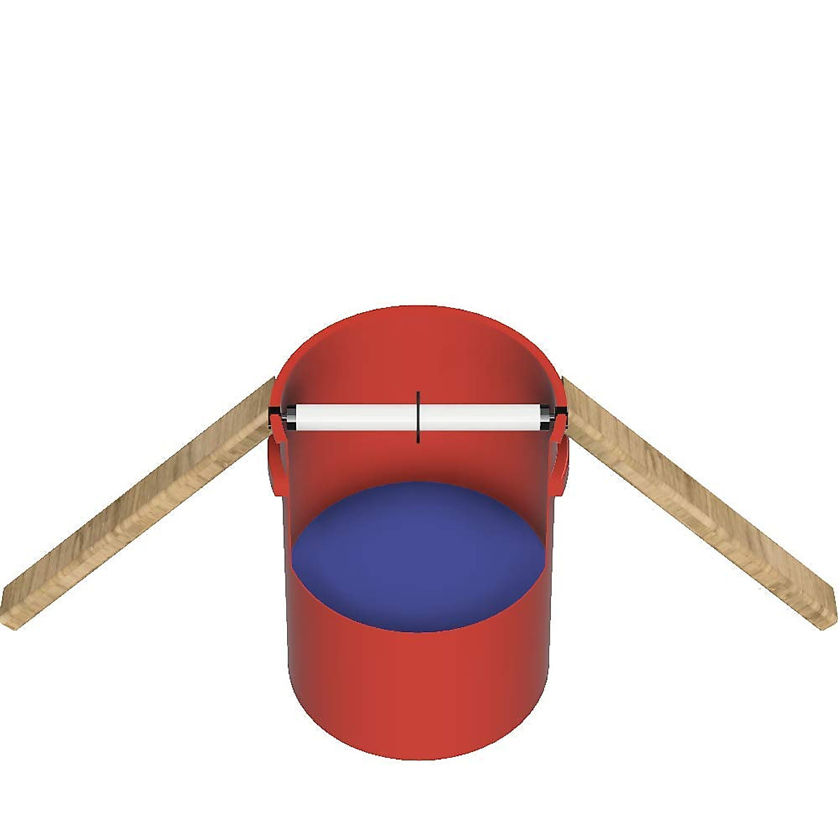 RINNETRAPS, Rolling Log Mouse Trap, Tested & Proven Effective Capture or Kill of Mice, Small Rats or Rodents, Humane for Pest Control, Catches Safe with No Poison: Made & Designed in The USA (1)