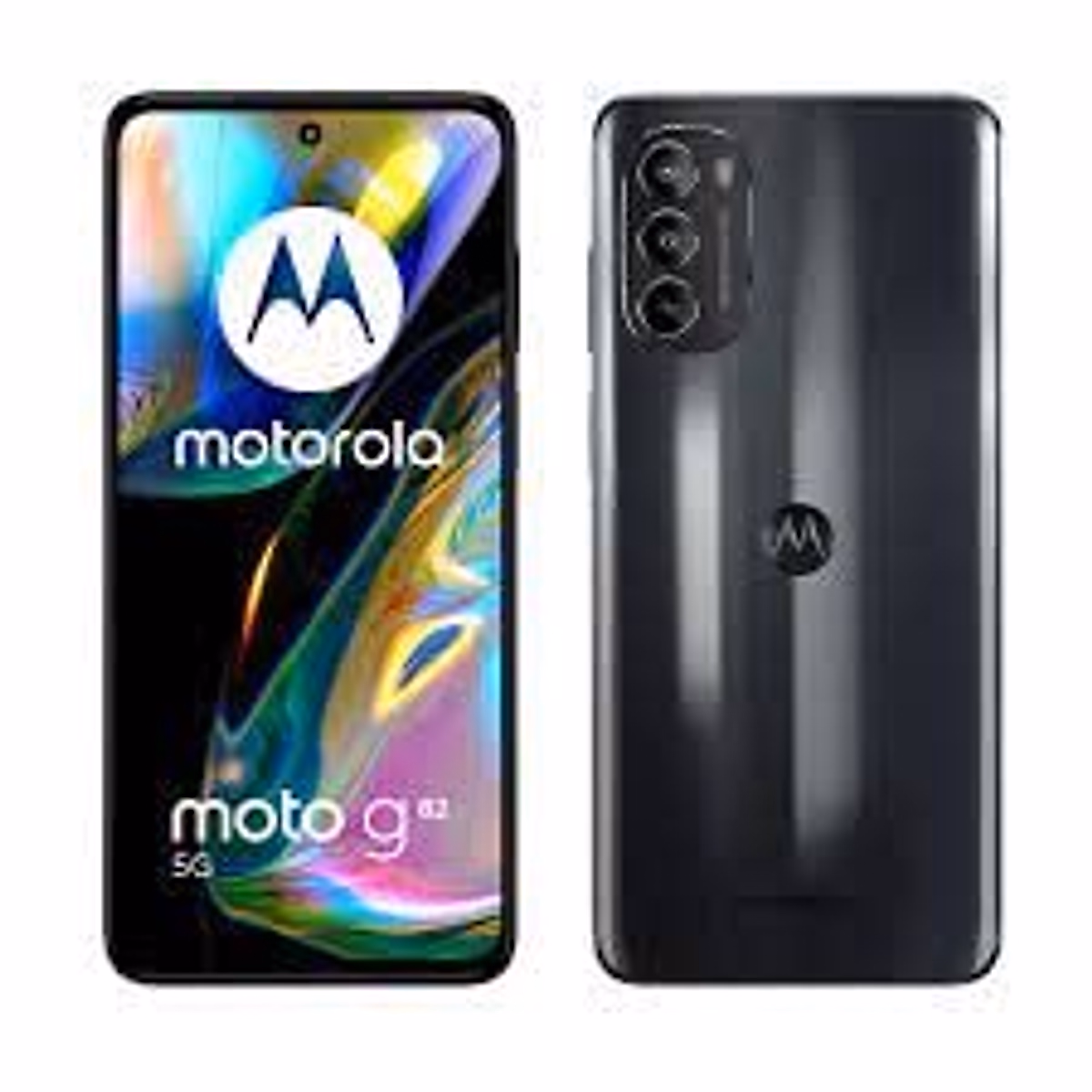 Motorola Moto G82 Dual SIM 128GB ROM + 6GB RAM (GSM only | No CDMA) Factory Unlocked 5G Smartphone (Meteorite Gray) - International Version