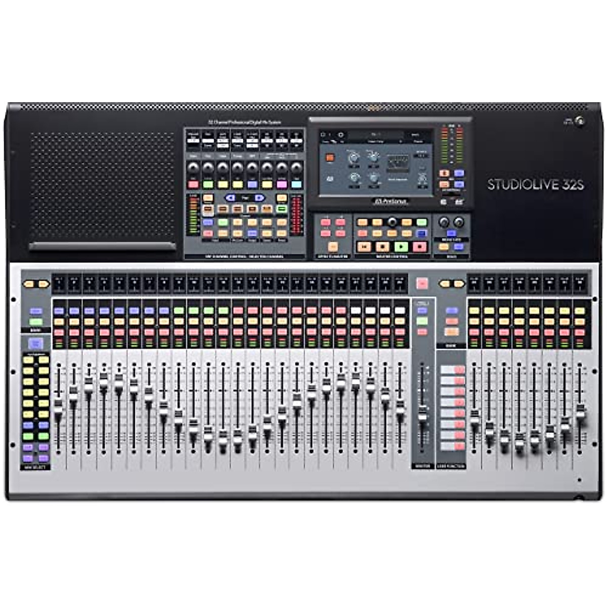 PreSonus StudioLive 32S 32-Channel/22-bus digital console/recorder/interface with AVB networking and dualcore FLEX DSP Engine