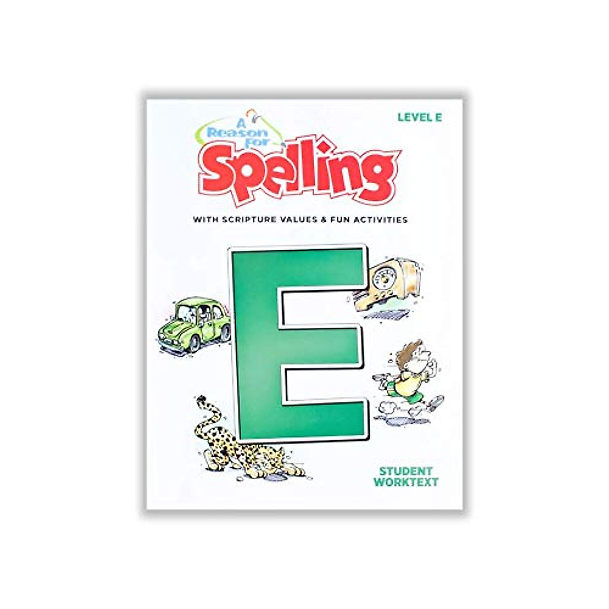 5th Grade Spelling Student Workbook Level E by A Reason For - Fifth Graders Practice Workbooks for Words, Vocabulary & Comprehension Skills - Kids Help Books for Homeschool, Classroom, & Home