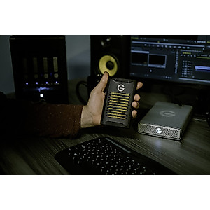 SanDisk Professional 2TB G-DRIVE ArmorLock SSD - Encrypted NVMe Solid State Drive, 1000MB/s, USB-C, High-Level Security, Ultra Rugged - SDPS41A-002T-GBANB