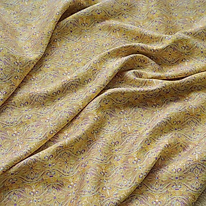 XMTXZYM 2 Meter Soft Jacquard Brocade Fabric Dress Clothing Luggage DIY Sewing Fabric