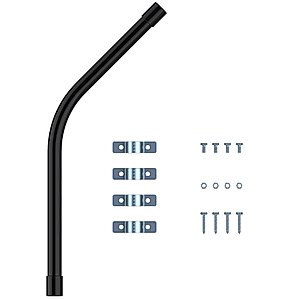 SolarEnz Solar Panel Tubular Mounting Brackets Solar Panel Mounting Pole Support Solar Panels from 5W to 40W