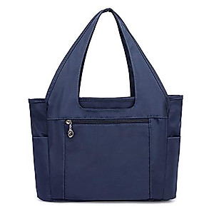 MINTEGRA Nylon Women Fashion Large Tote Shoulder Handbag Waterproof Work Bag Functional Clinical Bag