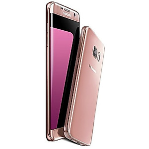 Samsung Galaxy S7 Edge Factory Unlocked Phone 32 GB - Internationally Sourced (Middle East/Afican/Asia) Version G935FD- Pink Gold