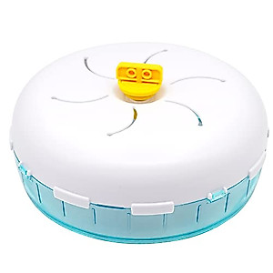 KHEARPSL Hamster Saucer 8.3" Silent Hamster Exercise Wheels Silent Spinner Running Wheels for Small Animal Pet Hamster Chinchillas Gerbils and Mice