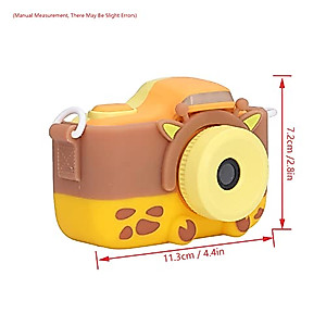 CHICIRIS Digital Camera, One Key Intelligent Operation Touch Screen Kids Camera for Children's Growth