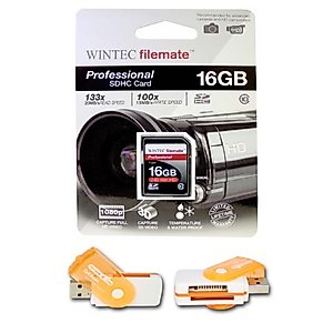 16GB Class 10 Memory Card SDHC High Speed 20MB/Sec. Blazing Fast Card For CANON POWERSHOT A2100 IS A495 IS A3000 IS A3100 IS. A free Hot Deals 4 Less High Speed all in one Card Reader is included. Comes with.