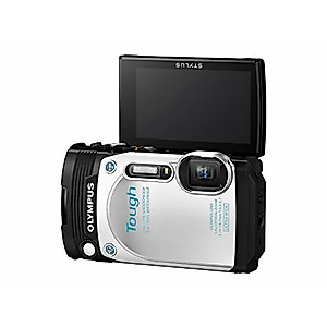 Olympus TG-870 Tough Waterproof Digital Camera (White) - International Version