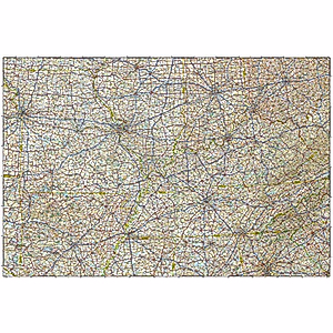 United States, Southeastern Plains and Gulf Coast Map (National Geographic Adventure Map, 3125)