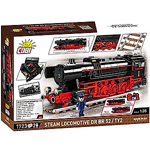 COBI Historical Collection Steam Locomotive DR BR 52/Ty2