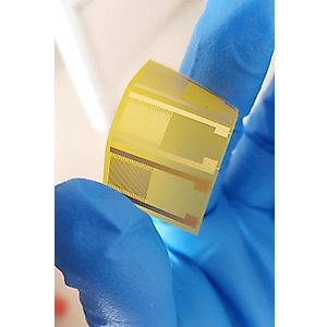 15 Pieces/Pack 100μm Flexible Polyimide (PI) Interdigitated Gold Electrodes IDE Medical Sensor Gas Sensor Interdigital Capacitor Arrays Chip Wearable Device (10mm-20mm)