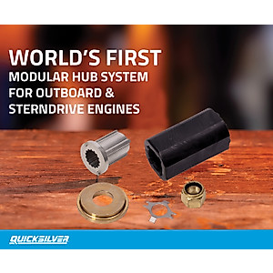 Quicksilver 8M0119083 Flo-Torq II Hub Volvo SX Drives 1996 and Newer