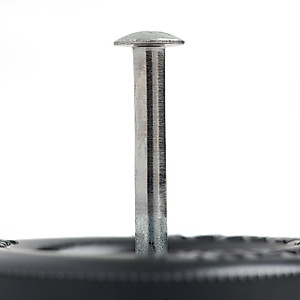 Pinewood Pro Polished Derby Axles with Angled Head to Minimize Friction for Pine Derby Cars - Speed Axles (4 axles)