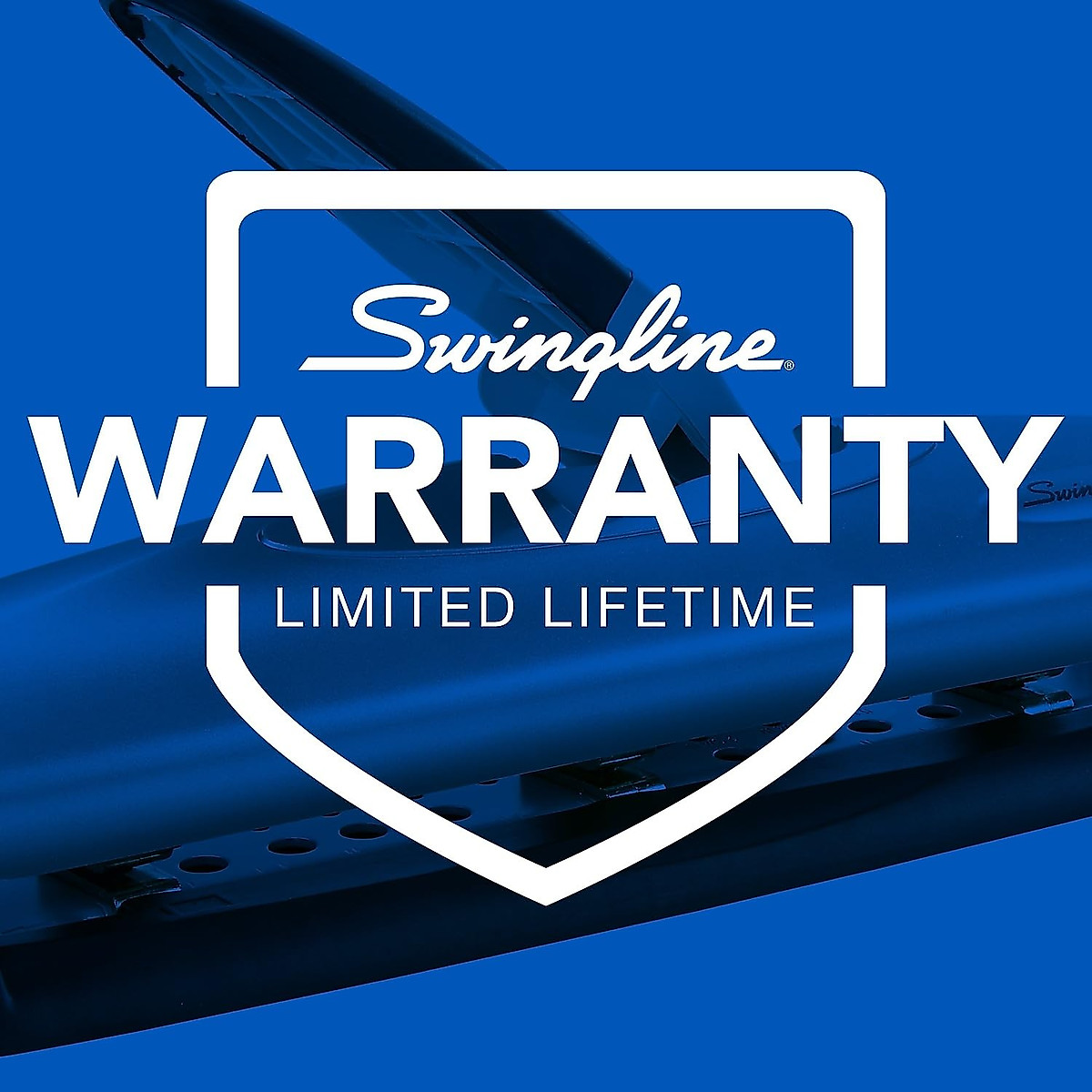 Swingline Desktop Hole Punch, Light Touch Metal Hole Puncher with Adjustable System for 2-7 Holes, Low Effort Paper Punch, Home School & Home Office Supplies, 20 Sheet Capacity, Black/Silver (74030)