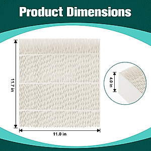 ROMON 1043 Humidifier Super Filter Wick Replacement for Essick Air AIRCARE 821000 826000 826800 831000 EP9500 EP9700 EP9R500 EP9R800 and Bemis Space Saver 8000 Series Humidifiers, 2 Pack