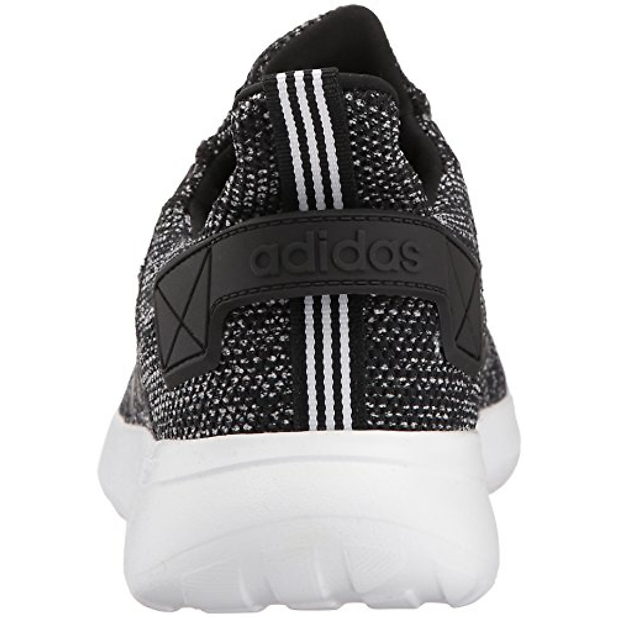 adidas Men's Lite Racer BYD Running Shoe, Black/White/Black, 8.5 M US