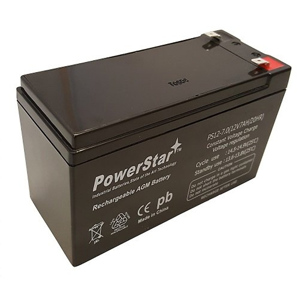 Replacement Standby Battery (12 V, 7 Ah) for Bosch D126 2 Year Warranty