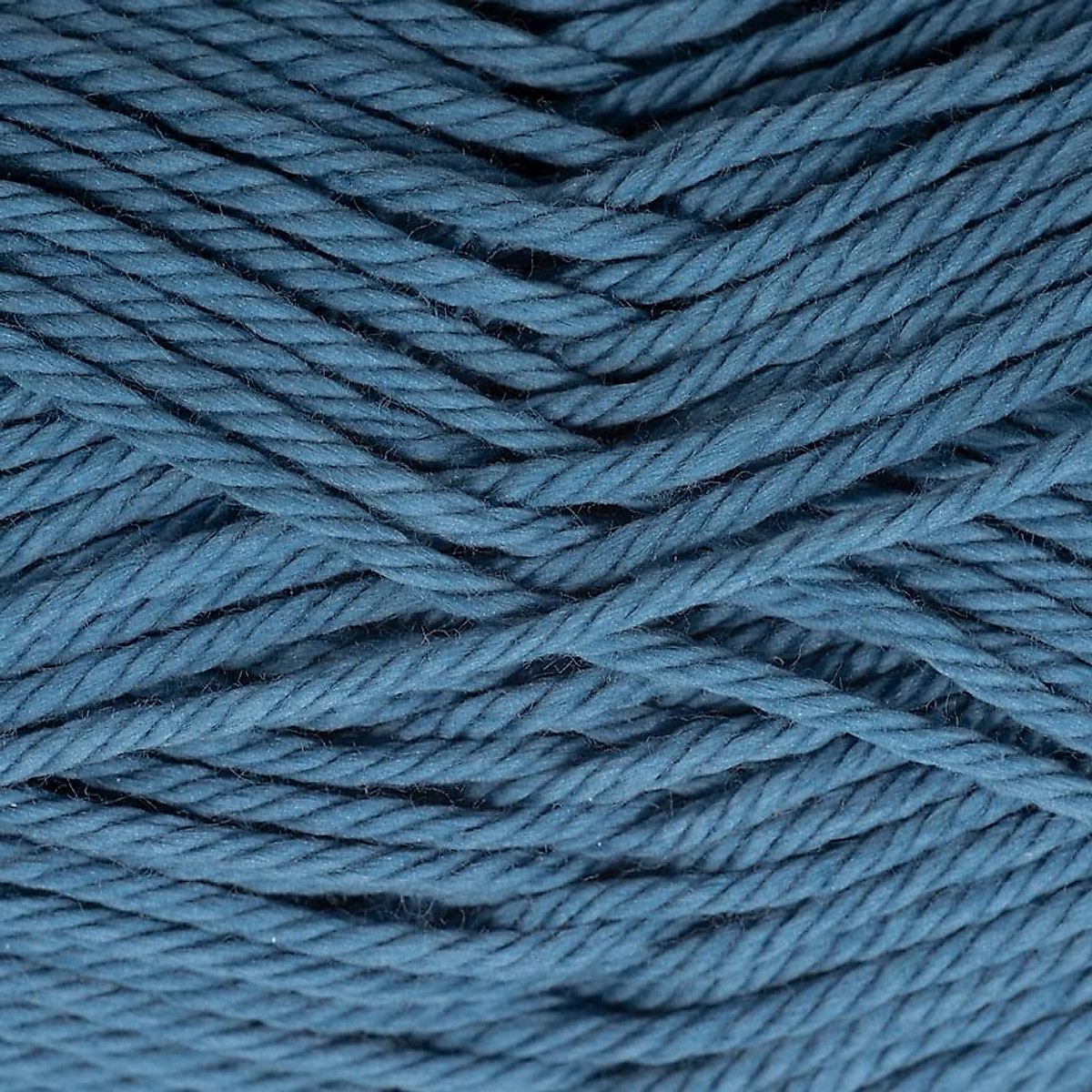 Estako Royal Cotton, 100% Mercerized Giza Cotton Yarn, Soft, Super Fino 1 for Crochet and Knitting 1.76 Oz (50g) / 137 Yrds (125m) (5079 - Denim Blue)