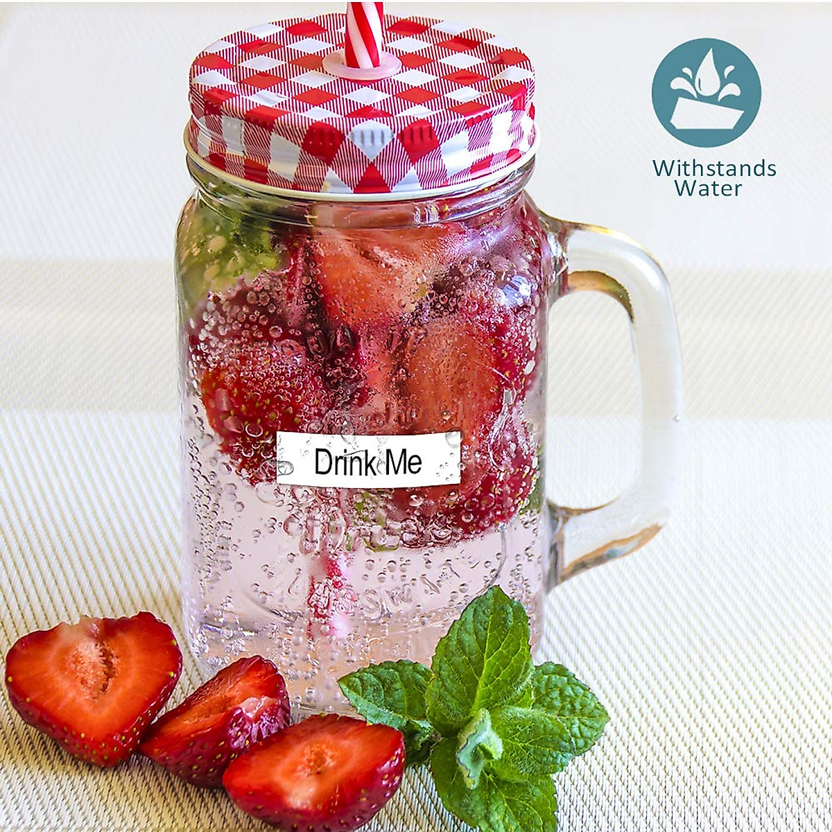 Oozmas Compatible Label Tape Replacement for Dymo D1 Label Tape 3/8 Inch 41913 (40913) S0720680 Black on White Refills for DYMO LabelManager 160 280 360D Label Maker COLORPOP, 3-Cartridges