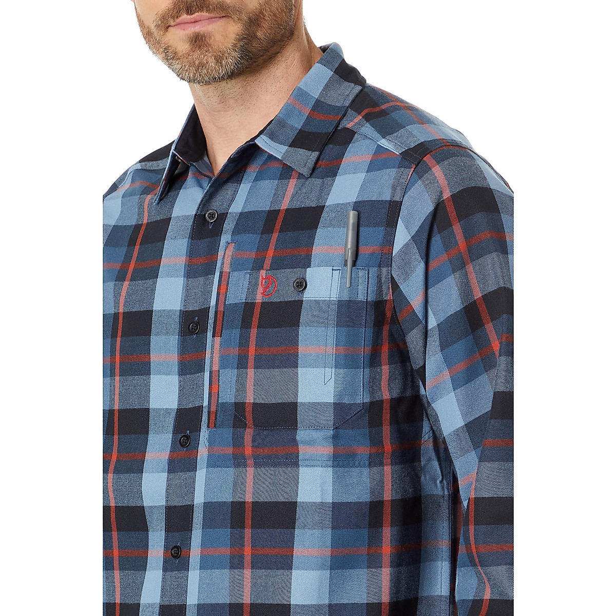 Fjällräven Fjallglim Shirt Indigo Blue/Dawn Blue LG
