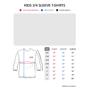 Hat and Beyond Infant Raglan 3/4 Sleeves Baseball Tee (24M, (Baby) 5bh03_White/Carolina_Blue)