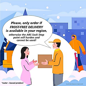 Viva Decor Sock Stop Non Slip Transparent Liquid 2,77 fl oz,ABS Anti Skid Fabric - Liquid Anti-Slip for Socks - Made in Germany