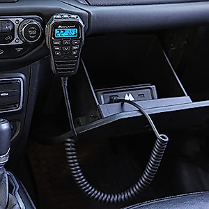 Midland - MXT575 Micromobile - 50 Watt GMRS Radio - Two Way Radio - NOAA Weather Scan & Alert - 15 High Power GMRS Channels - Fully Integrated Control Mic