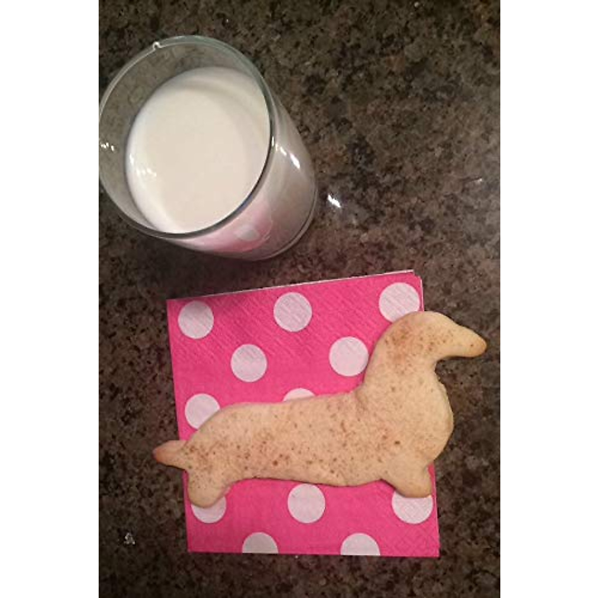 Exclusive Dachshund Dog Cookie Cutter, Real Dachshund Shape 6" Long (Set of 2)