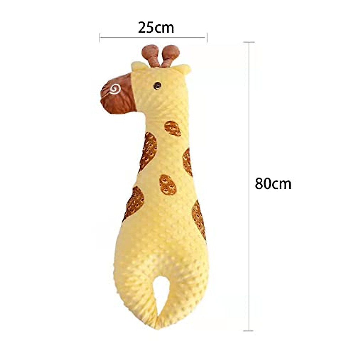 Newborn Baby Sleep Pillow Infant Cartoon Multifunctional Soothing Toddler Curve Exhaust Stuffed Anti Roll Side Sleeping with Fixing Belt, Photo Prop Shower Gift