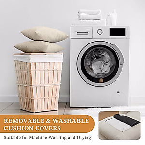 Intuition Decor Cloud Modular Sectional Sofa,Linen Sleeper Sofa Bed,95.4 "Down Filled 6 Seat Comfort Couches Sofa Cover Washable and Replaceable Couches for Living Room,Beige