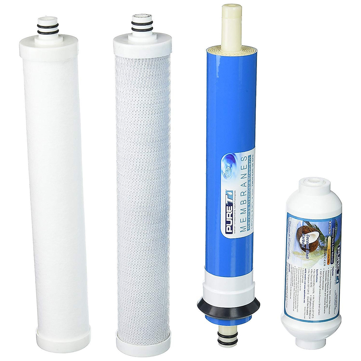 Culligan AC-30 Reverse Osmosis System Water Filter Replacement Set With Membrane AC30 - Set of 4 | Sold by Oceanic Water Systems