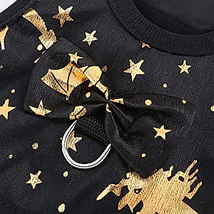 Filhome Halloween Rabbit Harness Leash, Bat Wizard Bunny Vest Harness Leash Cosplay Halloween Party Decoration for Rabbit Ferret Bunny Kitten Guinea Pig