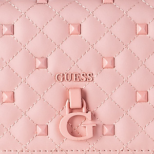 GUESS Rue Rose Mini Crossbody Flap Peach One Size