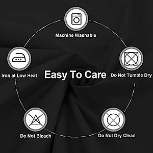 OutdoorLines Waterproof Heavy Duty BBQ Grill Cover - Universal Barbecue Grill Covers UV Resistant Barbeque Gas Grill Cover for Outdoor Universal Grills, 58L x 24W x 44H Inch, Black