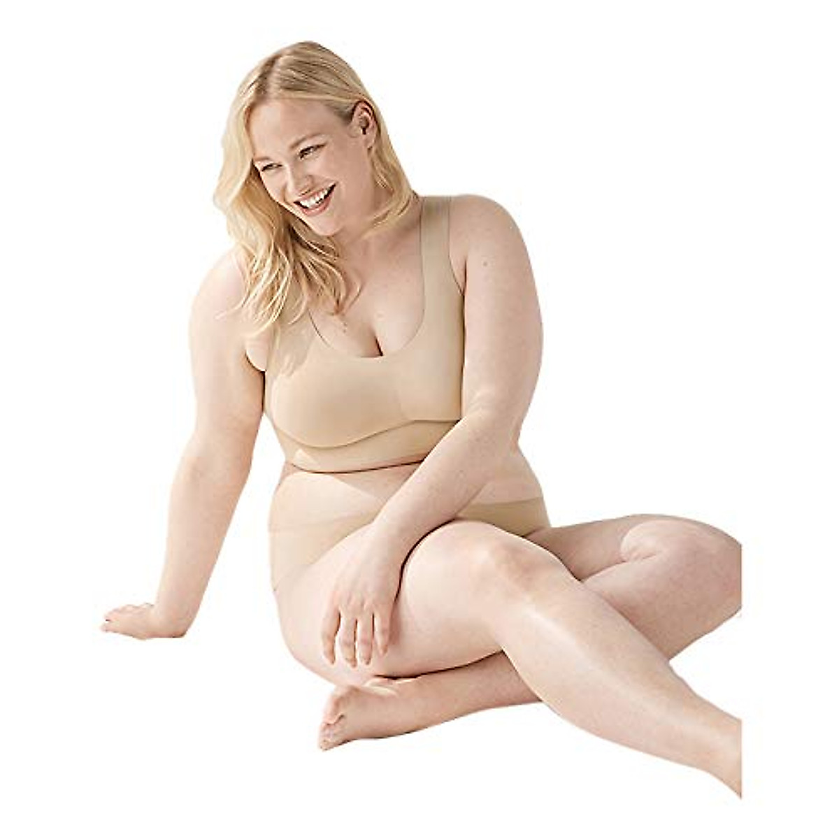 True & Co. Women's Plus True Body Lift Scoop Neck Bra, Dulce, (1X) 40-42DD/DDD