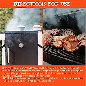 Camerons Smoking Wood Pellets (Competition Blend, 1 Pint)- Kiln Dried BBQ Pellets- 100% All Natural Barbecue Smoker Chips- for Pellot Smokers and Pellet Grills - Easy Combustion, Infuse Smokey Flavor