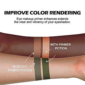 Erinde Eye Primer Eyeshadow Base, Matte Eyelid Primer Makeup, Nude Cream Eye Shadow Primer For Mature Skin, Waterproof, Long-Lasting, Makeup Primer For Face, Cruelty-Free, 2PCS