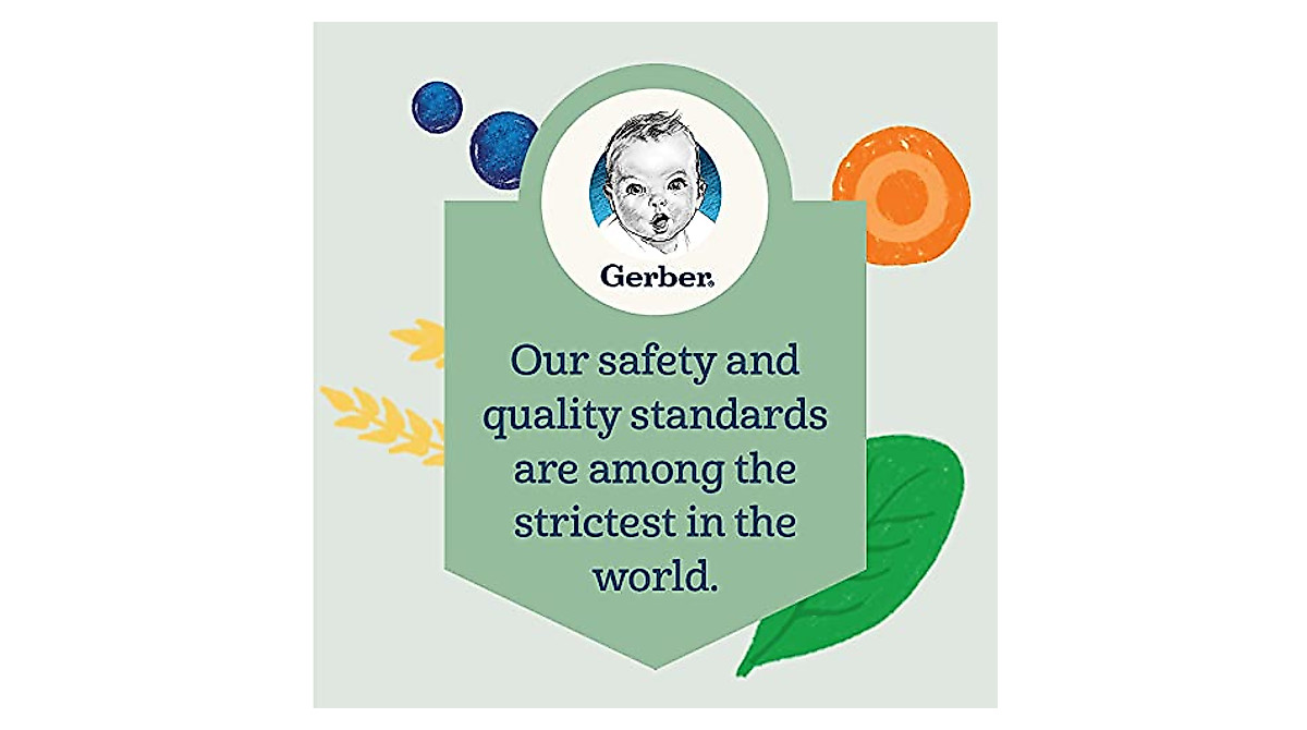 Gerber Baby Cereal 1st Foods with DHA & Probiotics - 8oz Pack of 6