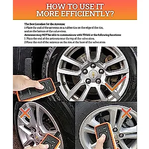 Zlirfy Universal TPMS Relearn Tool,System Programming Training,OEC-T5 Tire Pressure Monitor System Activation Tool,Automotive Tire Sensor Reset Tool,EL-50448 TPMS Reset Tool