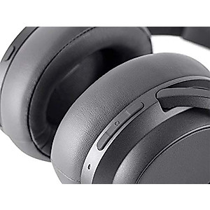 Monoprice BT-600ANC Bluetooth Over Ear Headphones with Active Noise Cancelling (ANC), Qualcomm aptX HD Audio, AAC, Touch Controls, 40hr Playtime