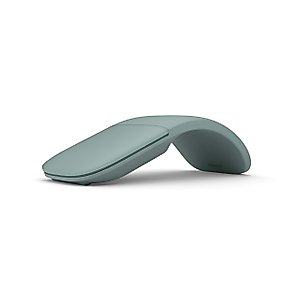 Microsoft ARC Mouse – Sage. Sleek,Ergonomic design, Ultra slim and lightweight, Bluetooth Mouse for PC/Laptop,Desktop works with Windows/Mac computers