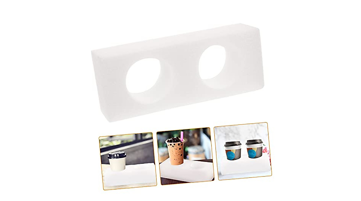 UPKOCH Cup Holder Tray - Durable Drink Carrier for Takeout