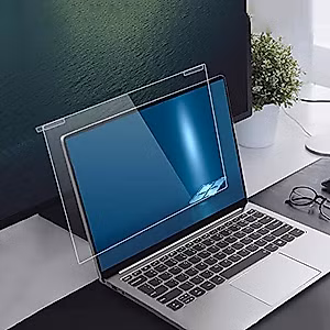 WLWLEO Laptop Screen Protector Film for 12-17 inch Display Hanging Anti Blue Light Filter& Screen Protector for Eyes Anti-glare Film for Computer Screens,15.6"(370 * 228)