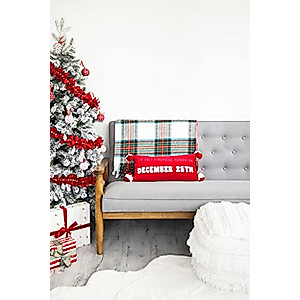 Pearhead Home Decor Holiday, One Size, Morning Person Throw Pillow