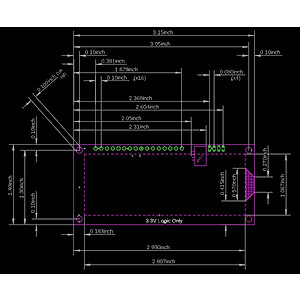 SparkFun 16x2 SerLCD - RGB Text (Qwiic) - Red/Green/Blue Text on Black Display 3.3v Logic and Power