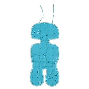 NUOBESTY Baby Seat Liner Ice Silk Infant Baby Stroller Mat Ice Silk Mesh Seat Pad Breathable Cushion LinerAnti- Slip Seat Cooler Summer Cushion for Stroller and Car Seat